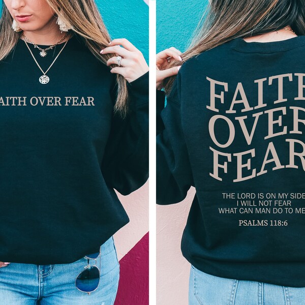 Faith Over Fear - Etsy