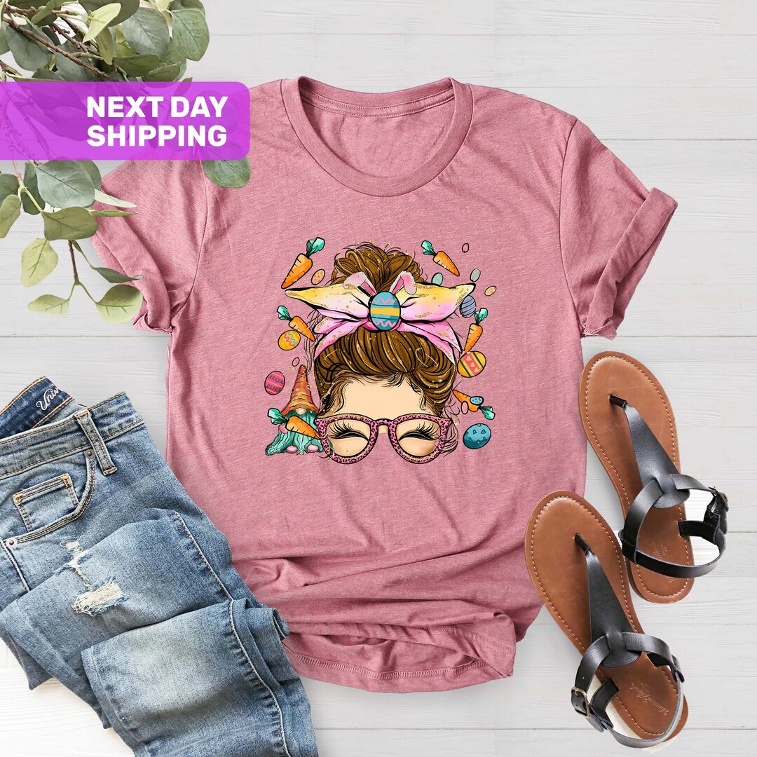 Messy Bunny Shirt, Mother's Day Gift, Funny Mom Shirt, Mom Tee, Mom ...