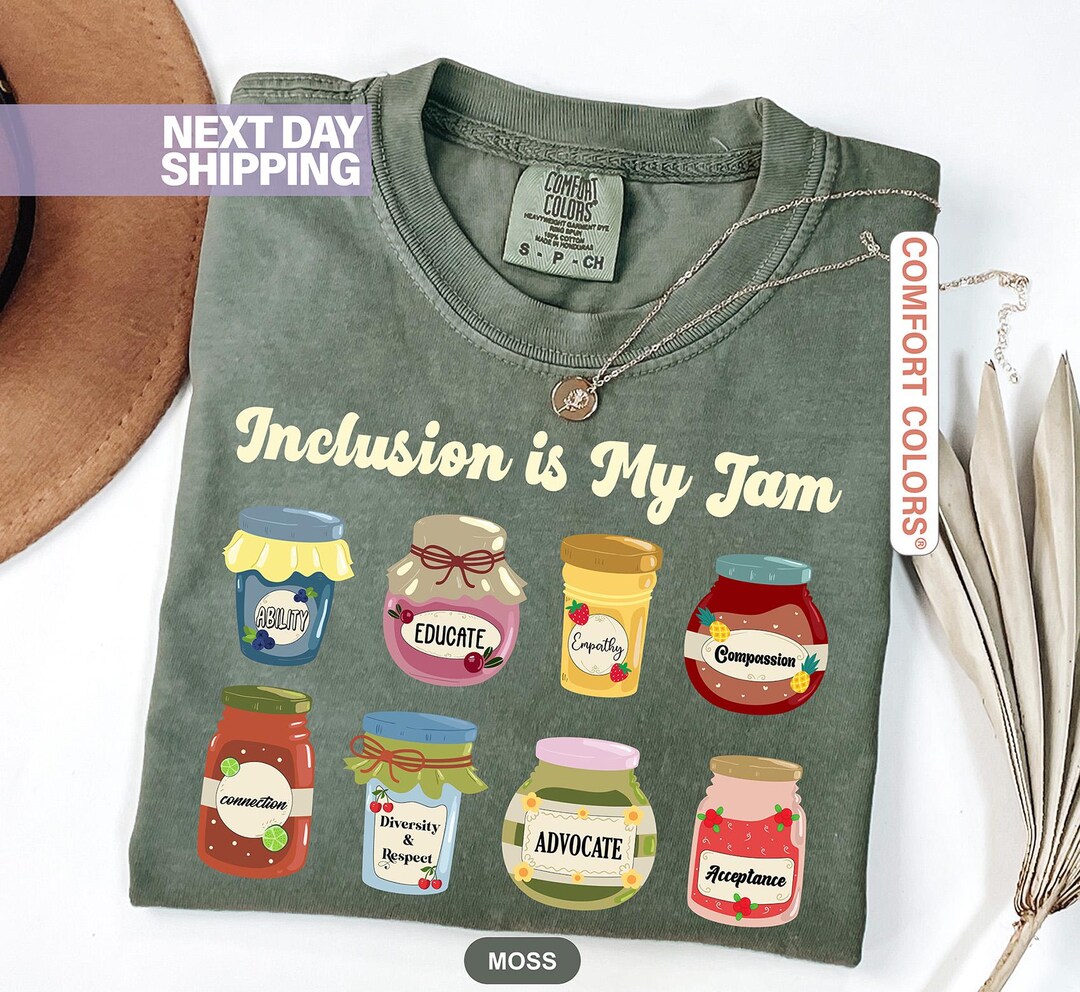 Inclusion Shirt, Neurodiversity Shirt, Inclusion is My Jam, Special ...