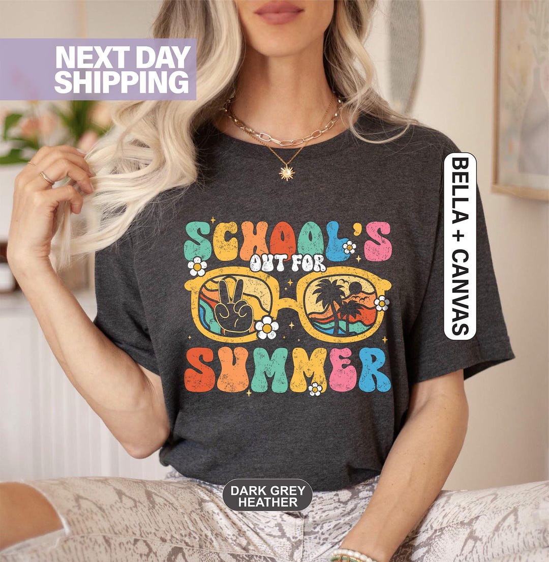 Schools Out for Summer Shirt, Happy Last Day of School Shirt, Summer ...