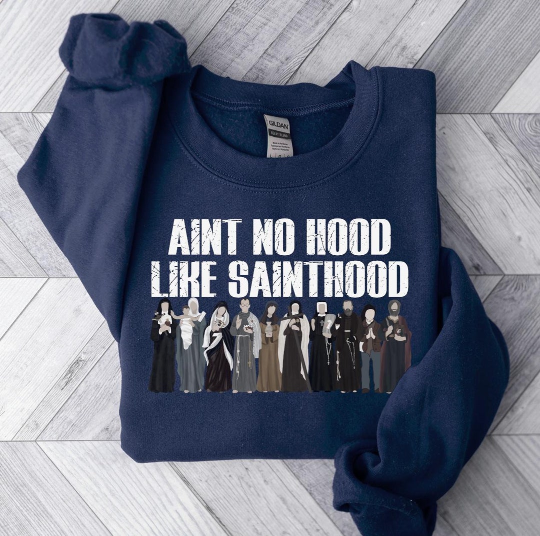 Catholic Saints Sweatshirt, Funny Catholic Shirt, Catholic Gift for ...