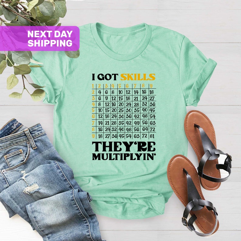 Math Teacher Shirt, Multiplying T-shirt, Math Shirt, Funny Math Gift ...
