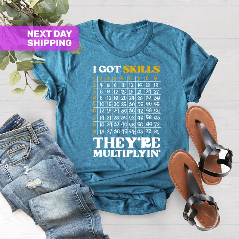 Math Teacher Shirt, Multiplying T-shirt, Math Shirt, Funny Math Gift ...