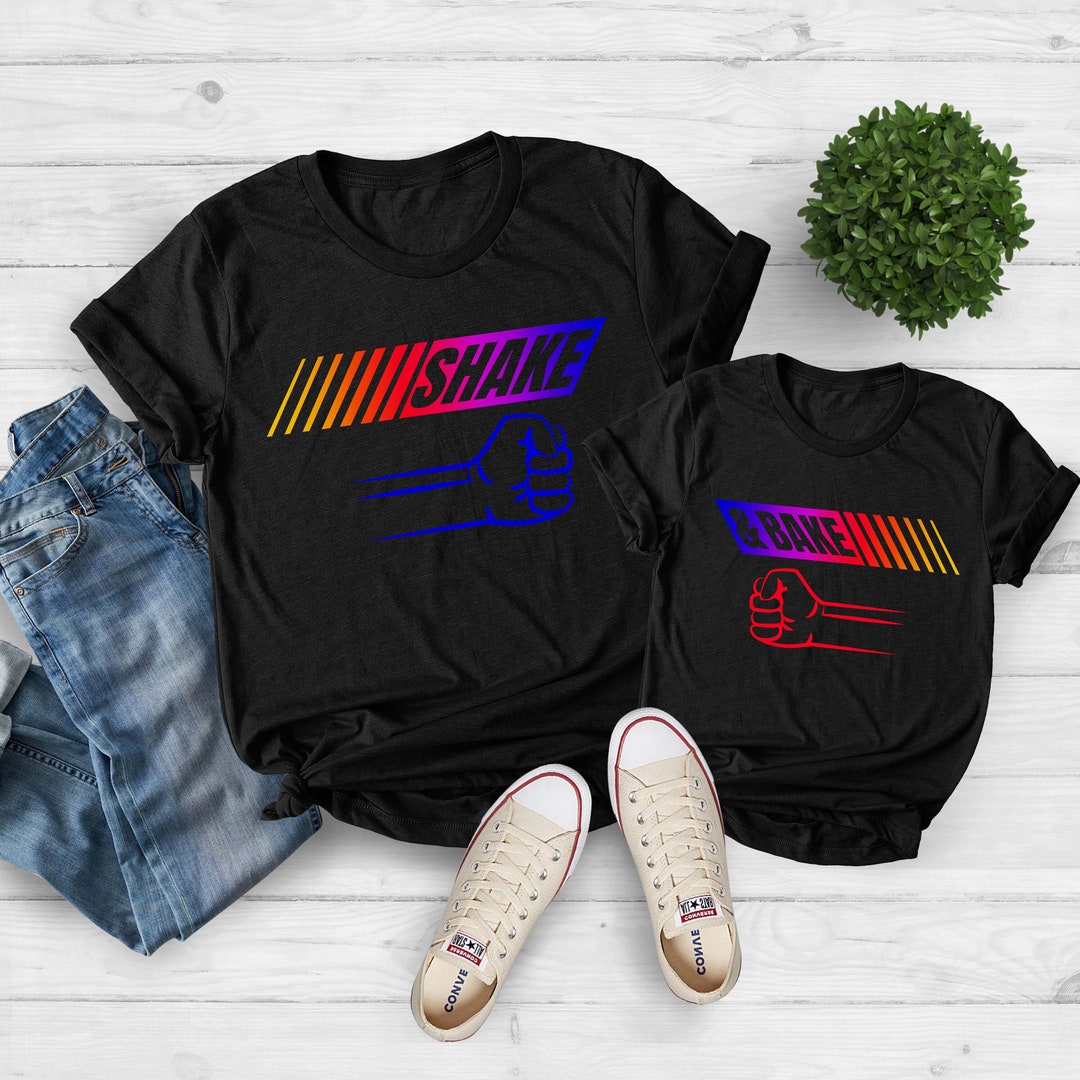 Shake and Bake Shirts, New Dad Gift, Father Son T-shirts, Daddy and Me ...