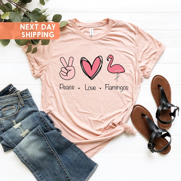 Flamingo Shirt - Etsy