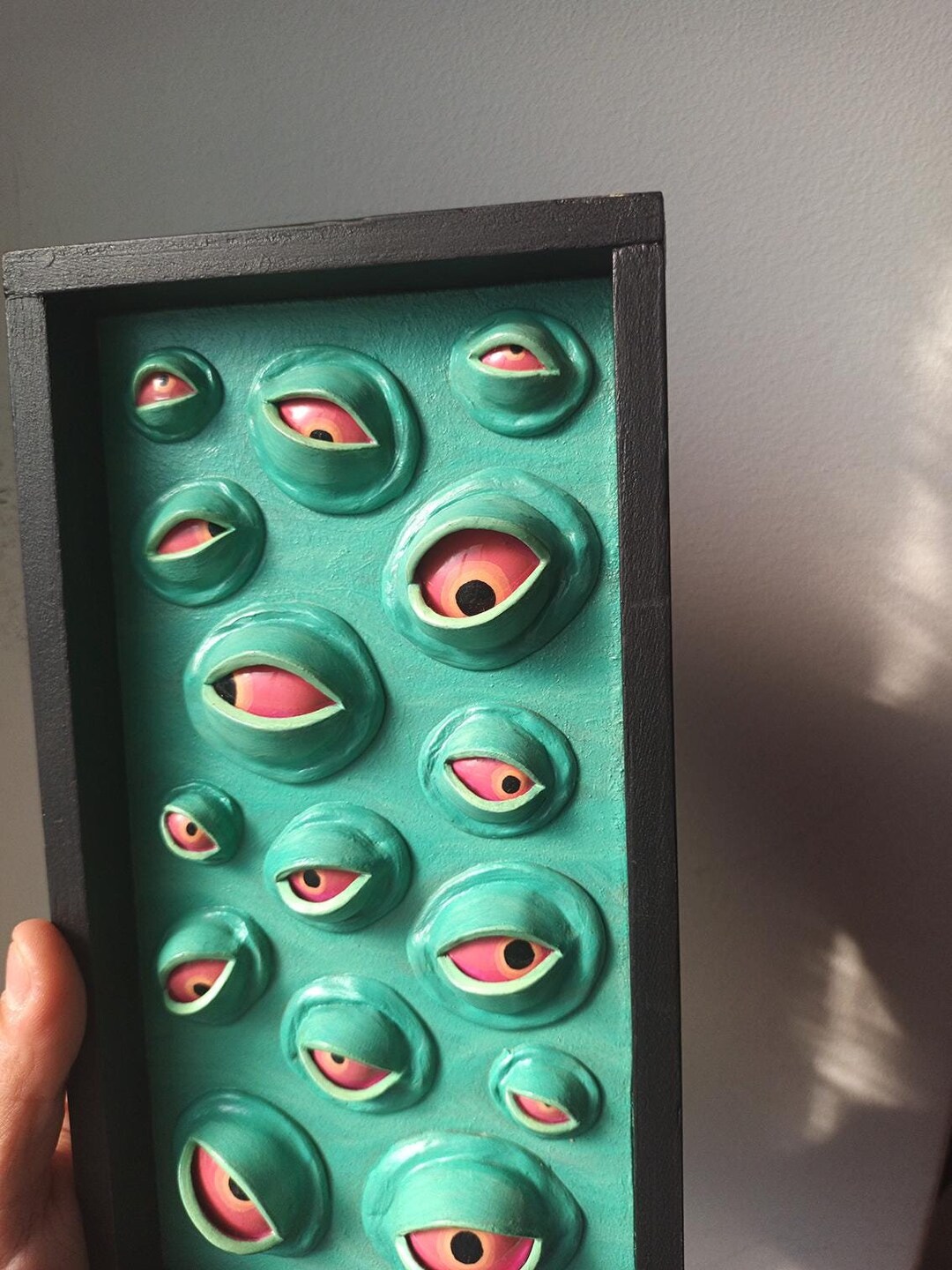 All Seeing Eyes Sculpture - 3D Wall Art - Etsy