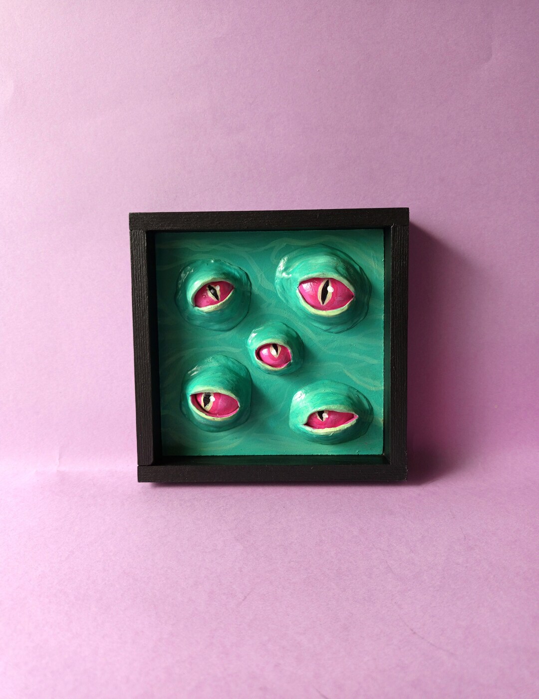Clay Sculpture Painting Trippy Wall Art - Etsy