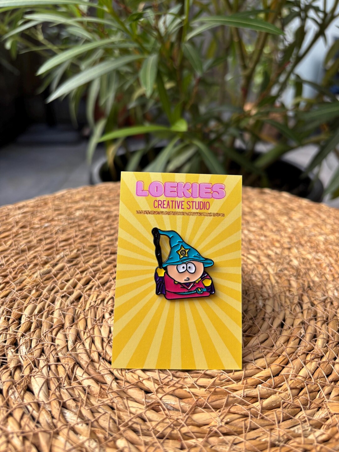 South Park Eric Cartman Wizard Pin Nostalgic 2000's Cartoon Accessories ...