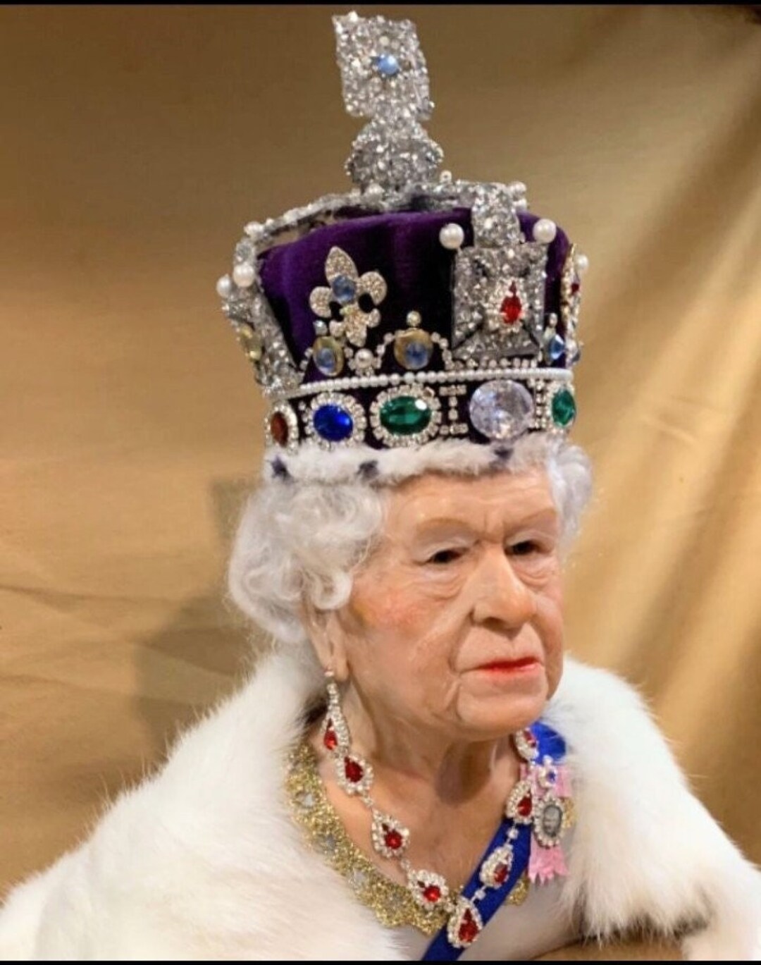 Queen Elizabeth HRH Handmade Model Rare Figurine Art - Etsy