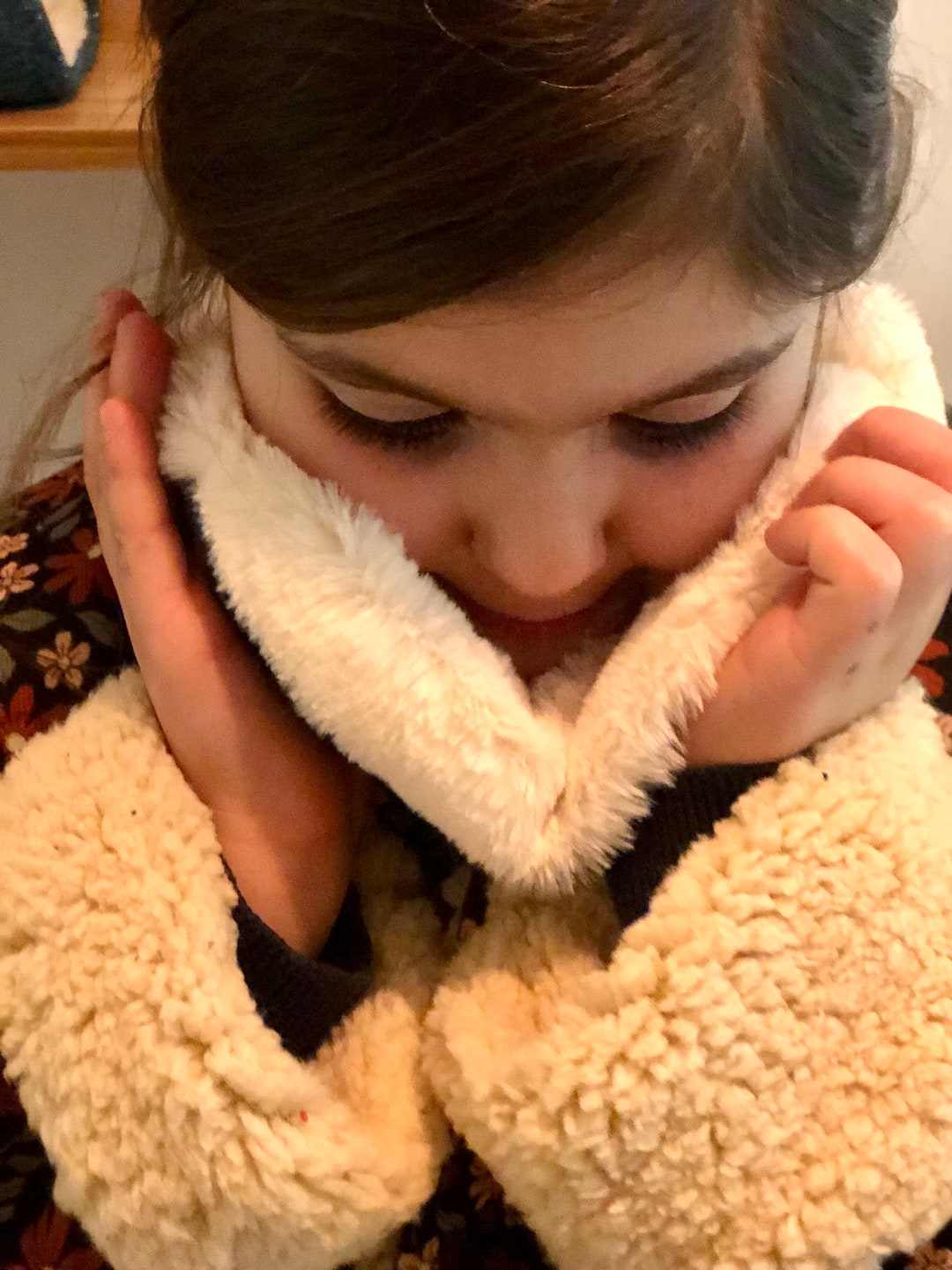 Luxurious Faux Fur Snoods for Extra Comfort. Perfect Scarf Alternative. Winter Patterns and ...