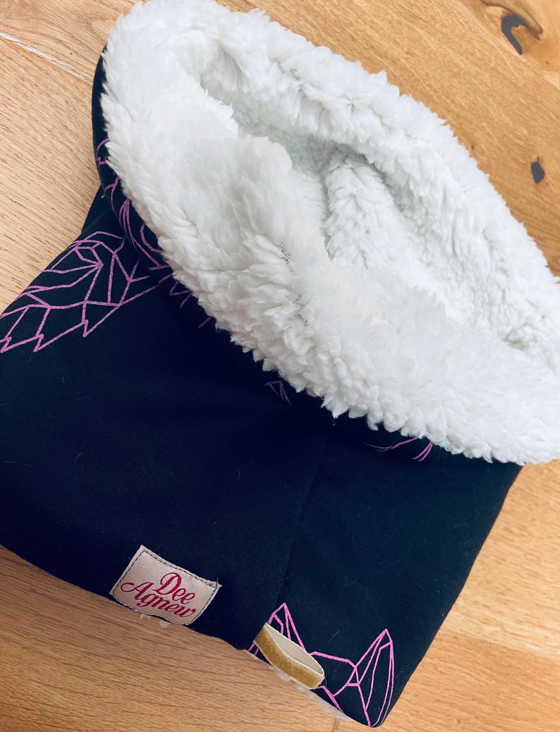 Very Cool Wolf Pattern for Autumn, Winter. Soft and Warm Handmade Snood ...