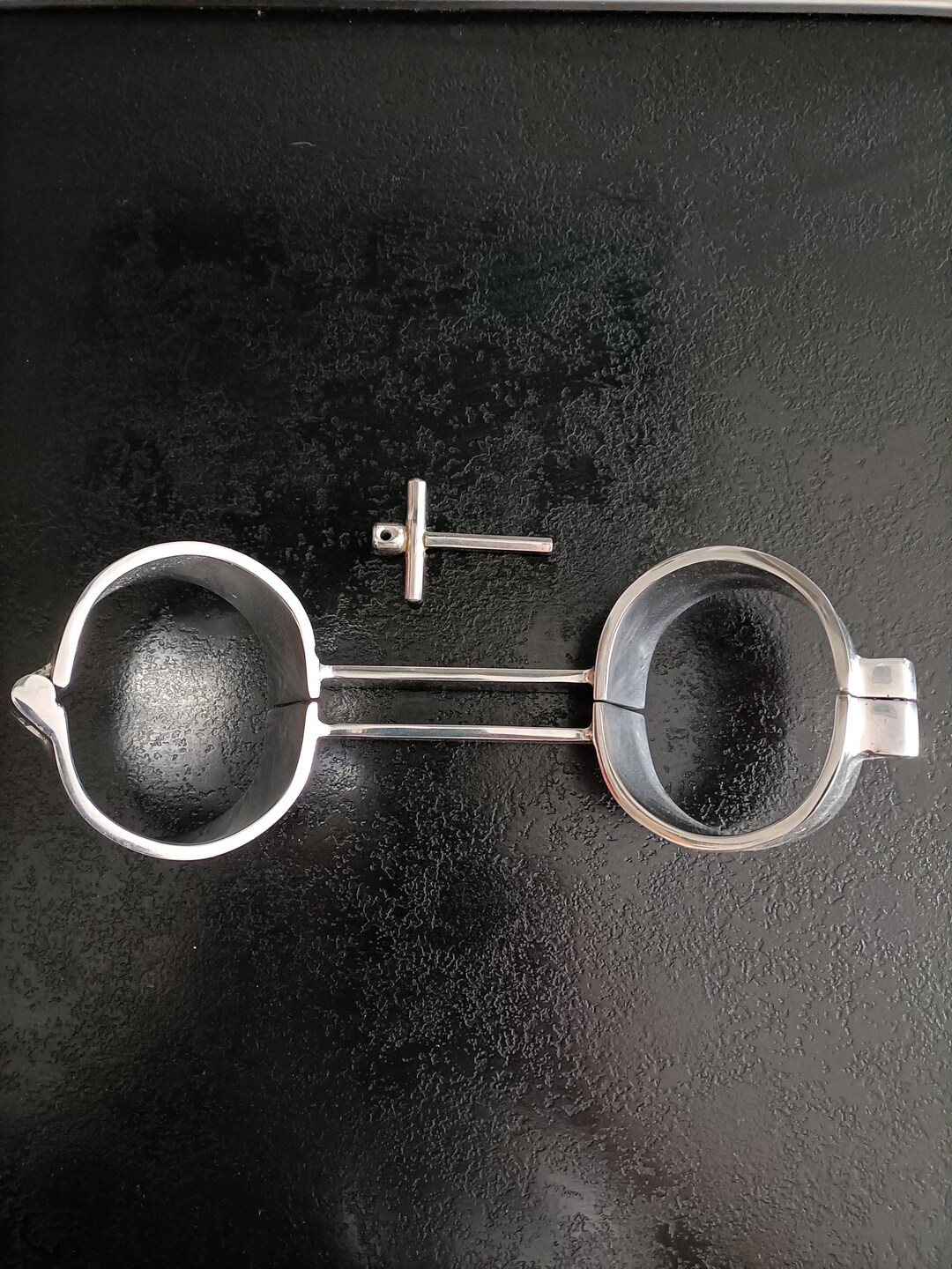 Metal Handcuffs Solid - Etsy