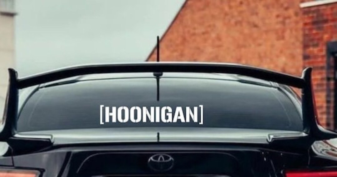 Hoonigan Car Sticker Various Sizes - Etsy