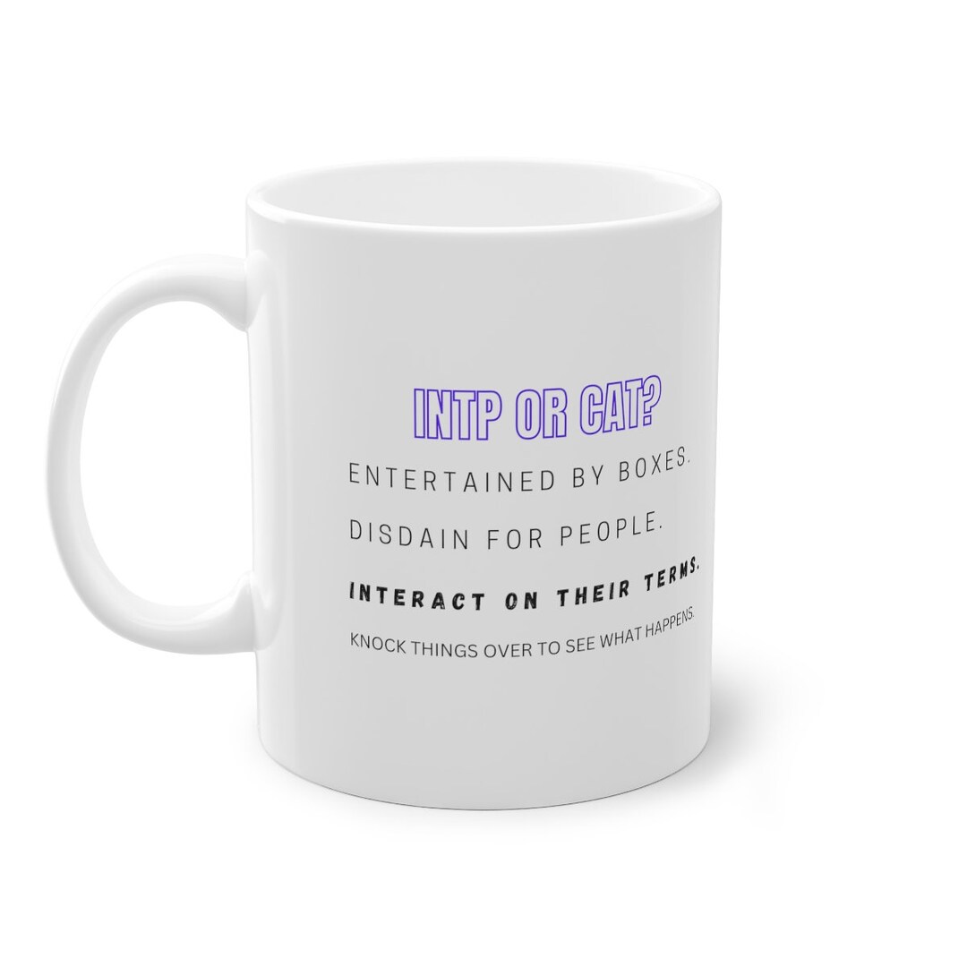 INTP Mug, INTP Gift, Introvert Mug, Introvert Gift for Introvert, MBTI ...