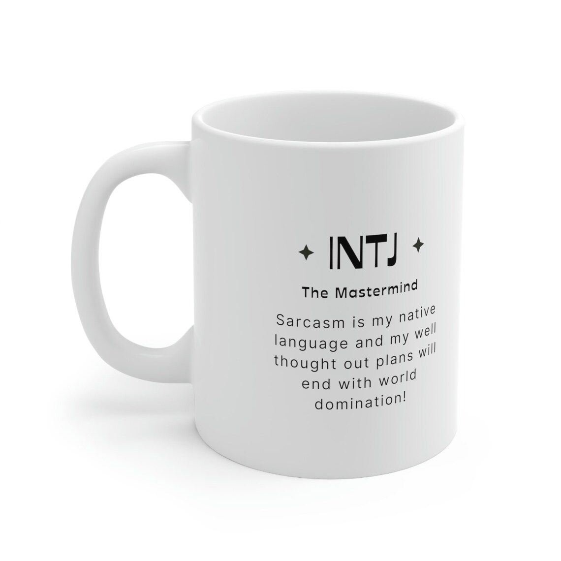 INTJ Mug, INTJ Gift, MBTI Gift, Myers Briggs, Mbti Cups, the Mastermind Personality Type - Etsy