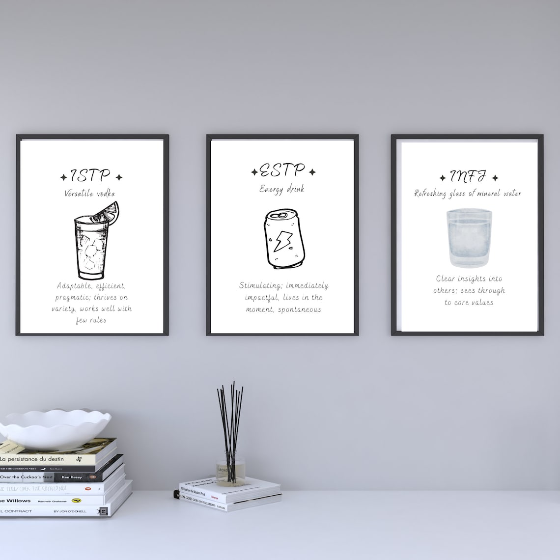 MBTI Posters, INTJ Poster, INTJ Poster Digital Download, Instant ...