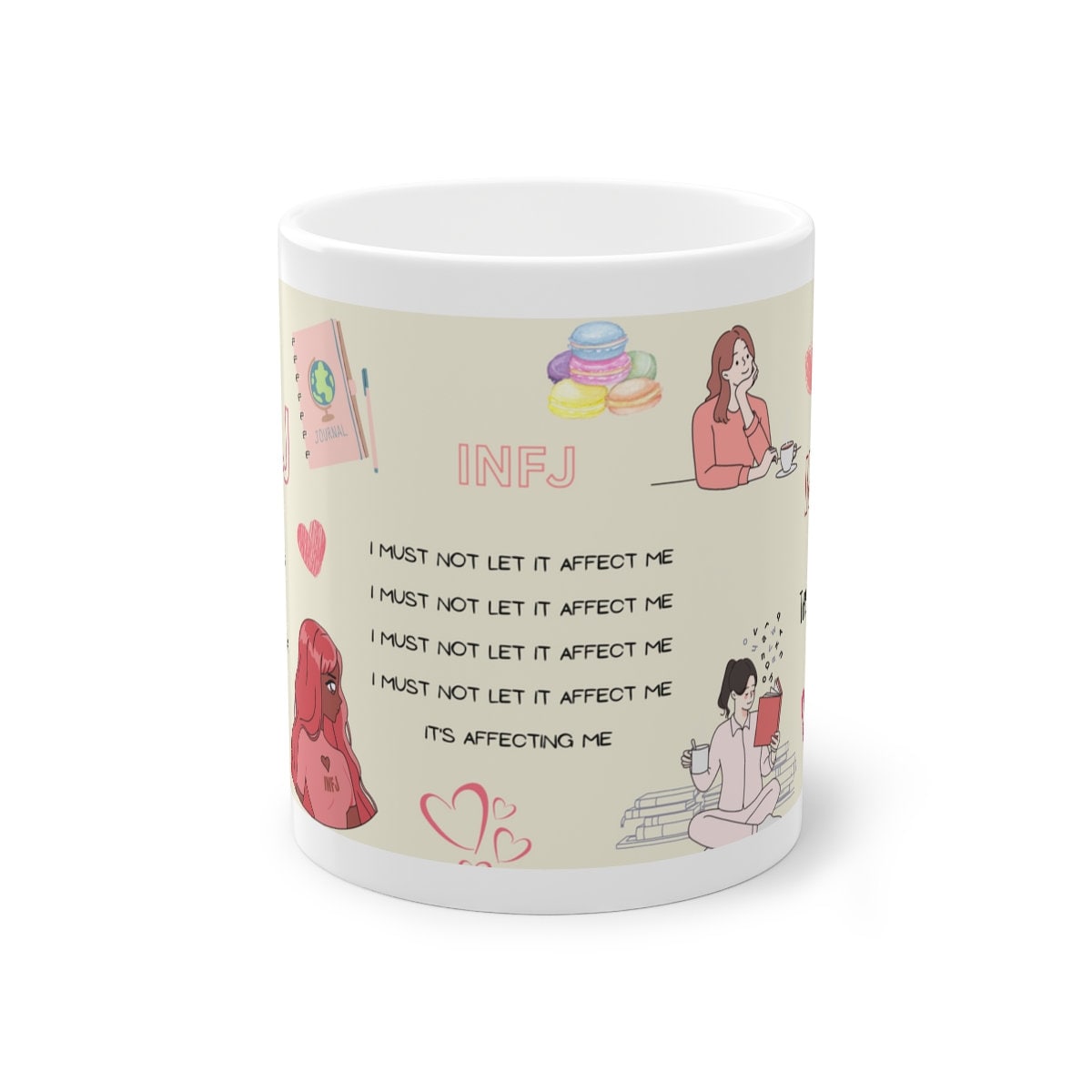 INFJ Mug / the Original 1% Funny Coffee Mug / INFJ Myers Briggs ...