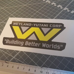 Weyland Yutani. Aliens. Prop Cosplay. Vinyl Stickers - Etsy