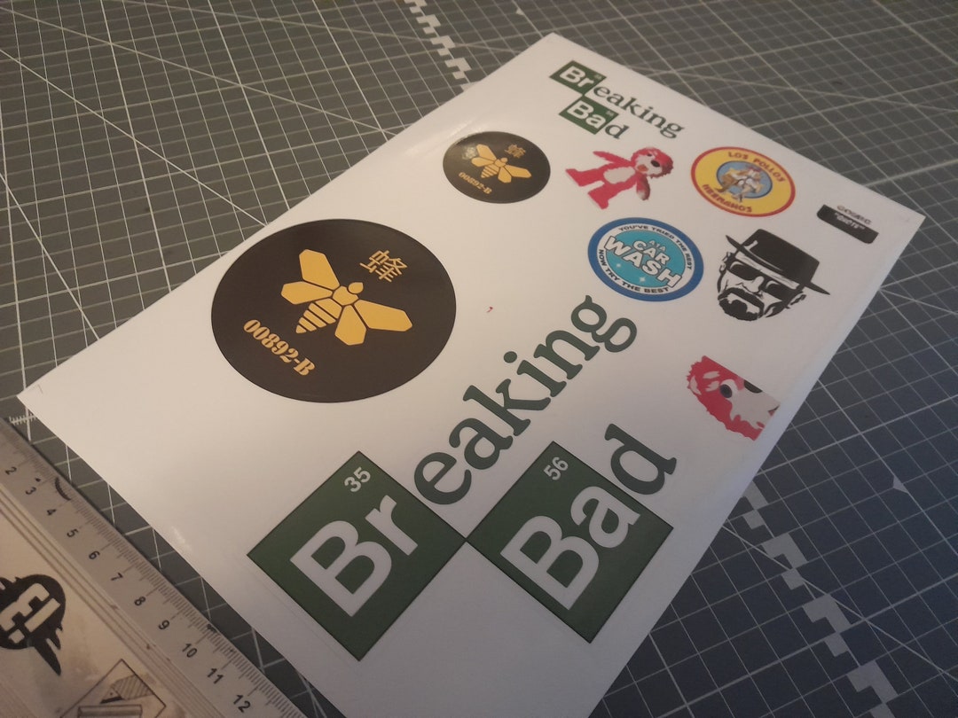 Breaking Bad Prop Cosplay. Vinyl Stickers - Etsy