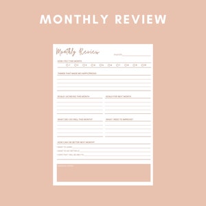 Productivity Bundle, Printable Personal Planner, Digital Productivity ...