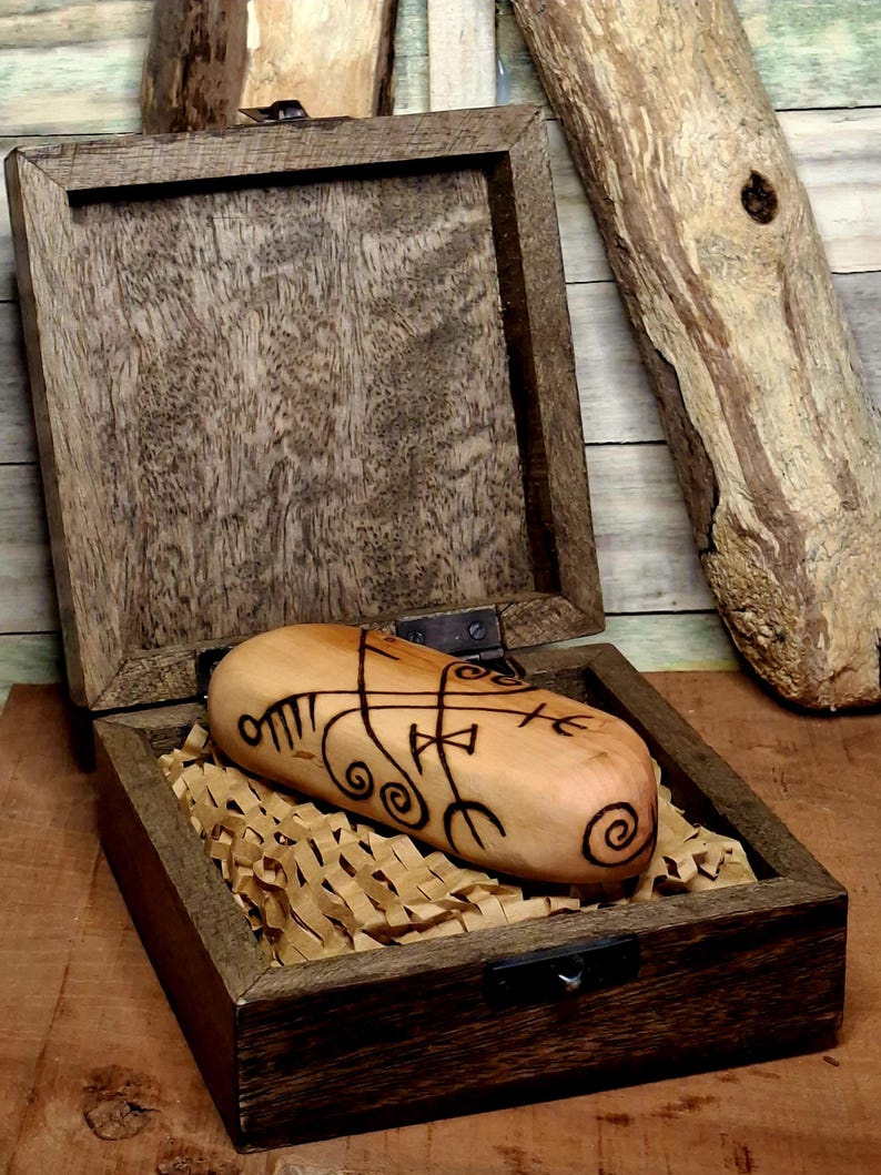 Clarity, Insight and Illumination Altar Talisman With Mango Wood Box ...