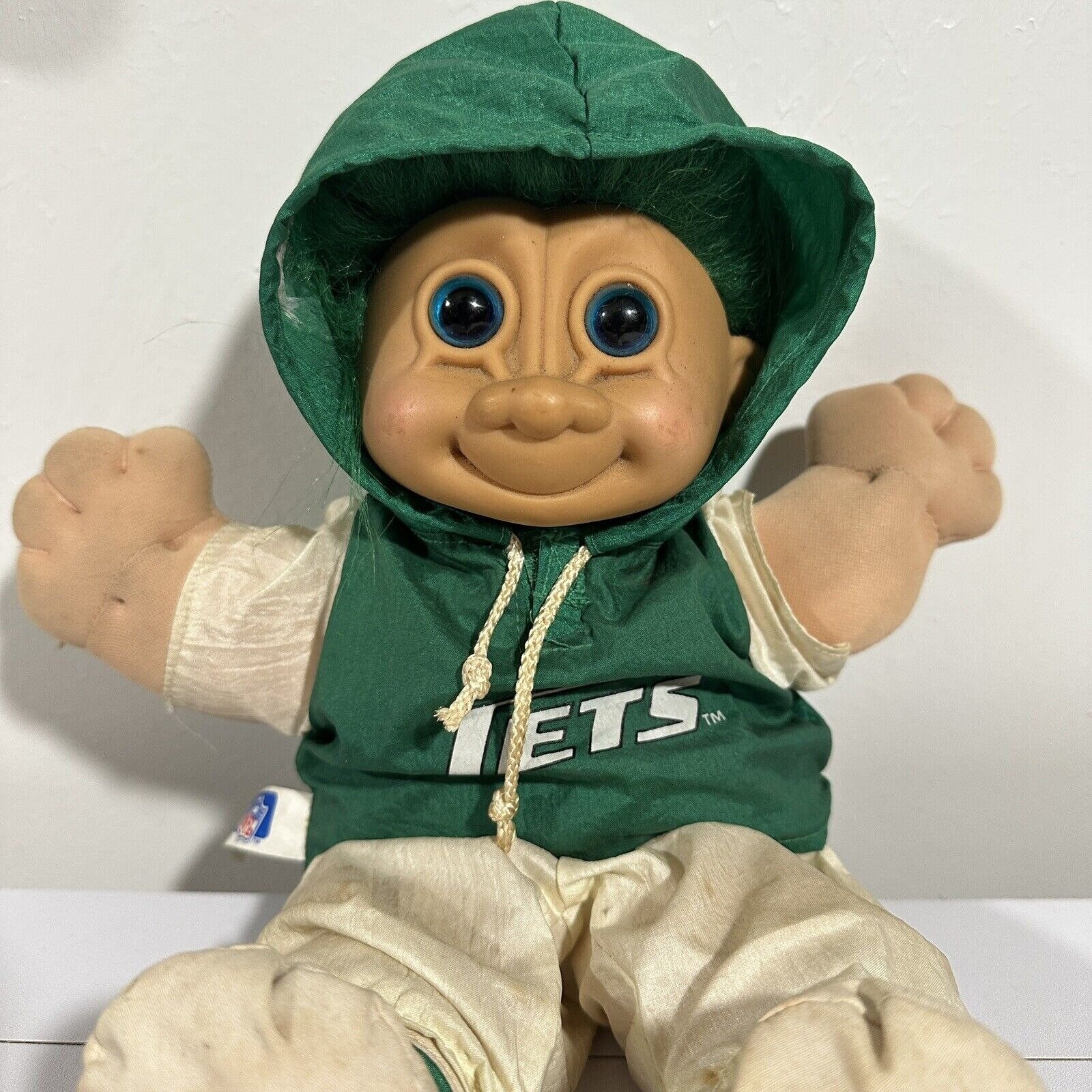 VTG Large 13 Troll Doll New York Jets Russ Berrie NFL - Etsy