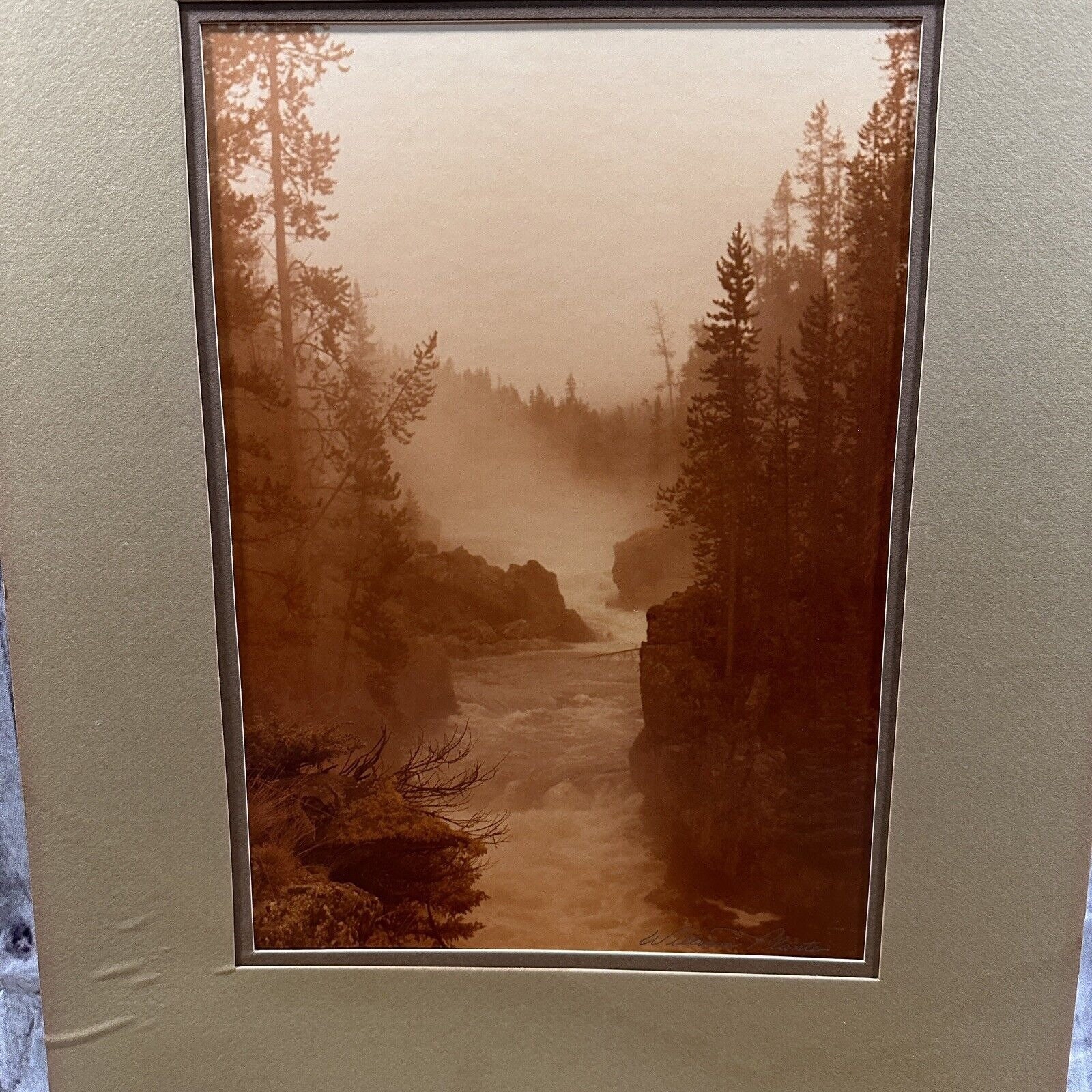 WILLIAM PLANTE Wilderness Nature Photographs Sepia 1976 Gorge - Etsy