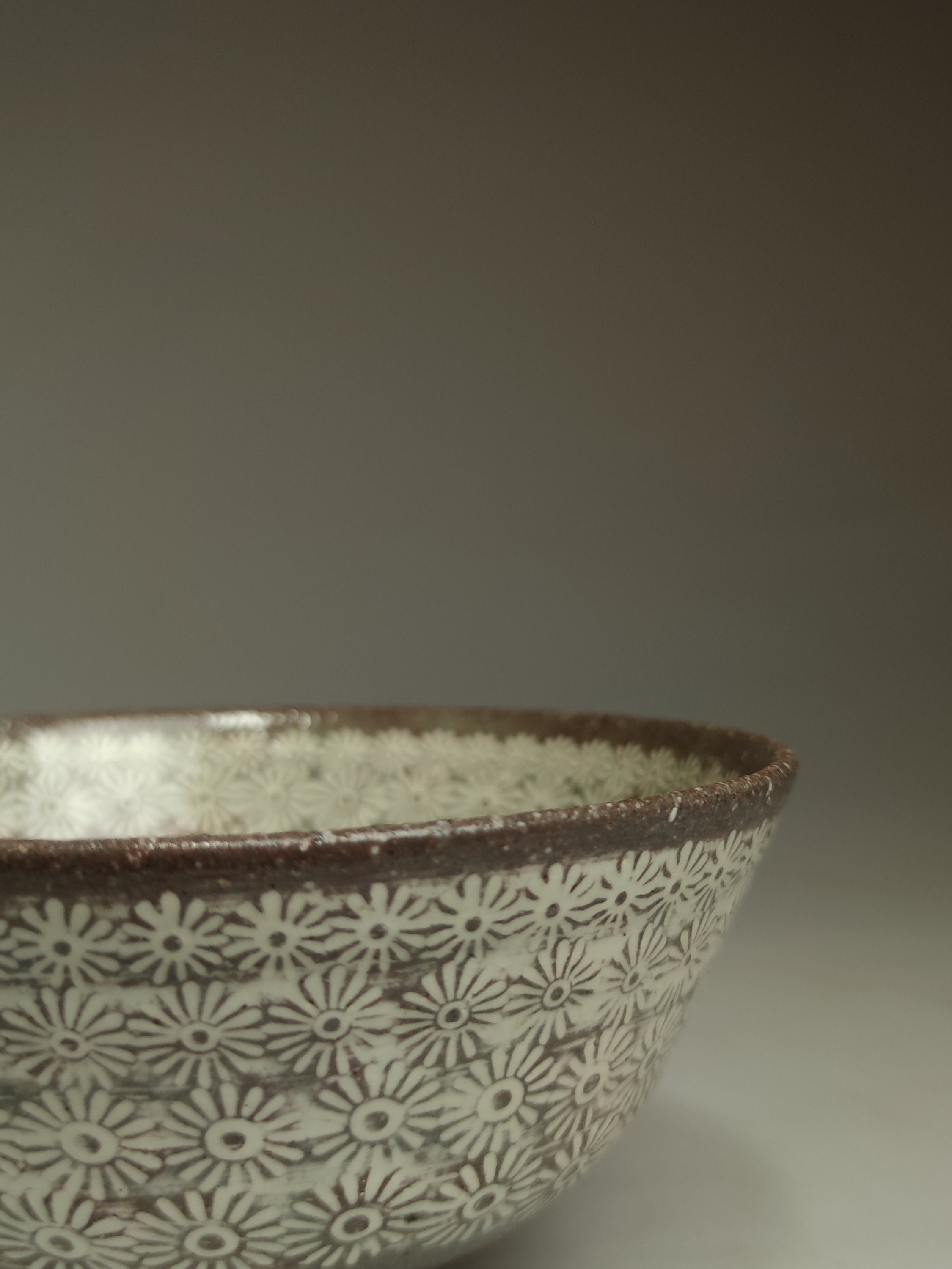 Vintage Japanese Inka Mishima Matcha Tea Bowl (tao Yuan Kiln). - Etsy