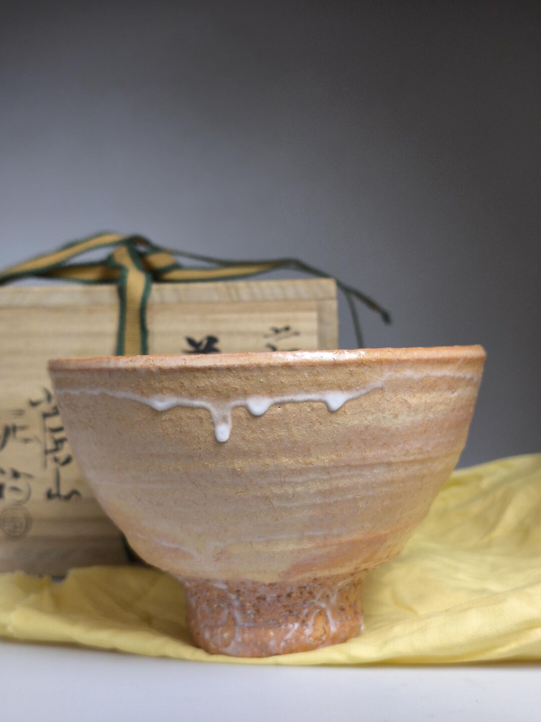 Vintage Japanese Ido Hagi Chawan by Shibuya Doshi — Odaiba Kiln. - Etsy