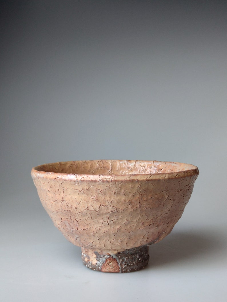 Vintage Japanese Hagi Ido-style Tea Bowl by Kunisuke Nakahara. - Etsy