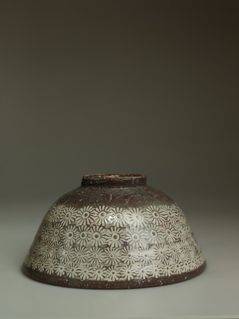 Vintage Japanese Inka Mishima Matcha Tea Bowl (tao Yuan Kiln). - Etsy