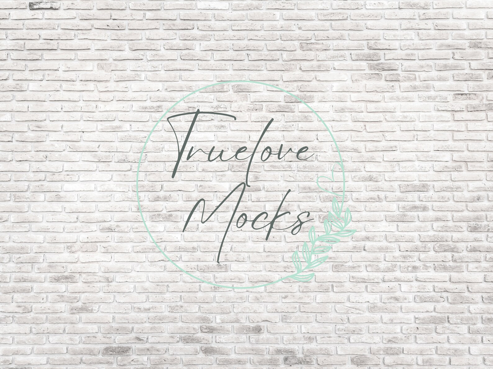 Brick Background Mockups, Brick PNG Mockups, Brick Textures Digital ...