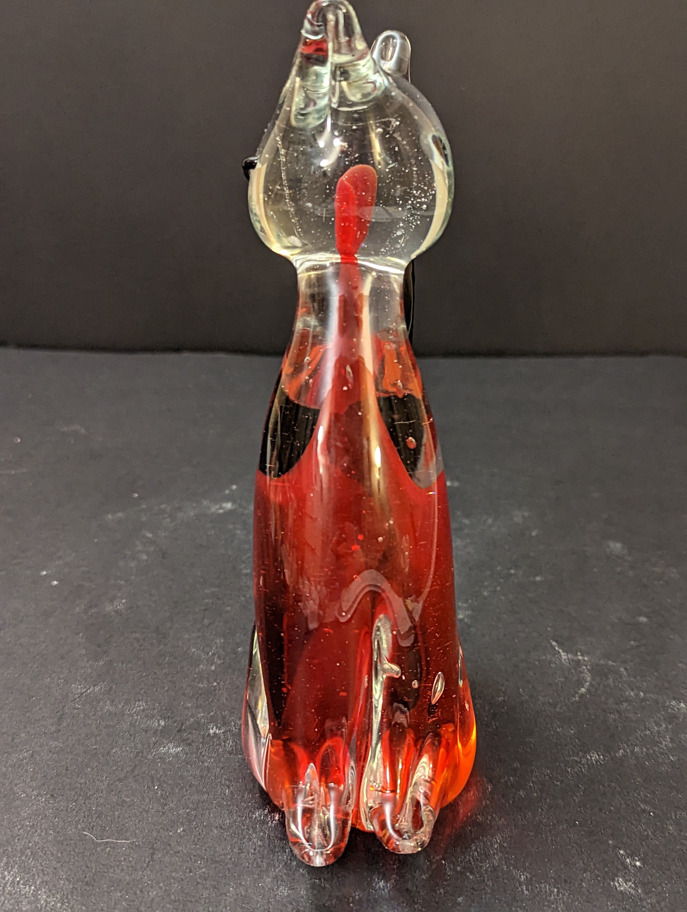 Art Glass Cat Paperweight Decor Collection - Etsy