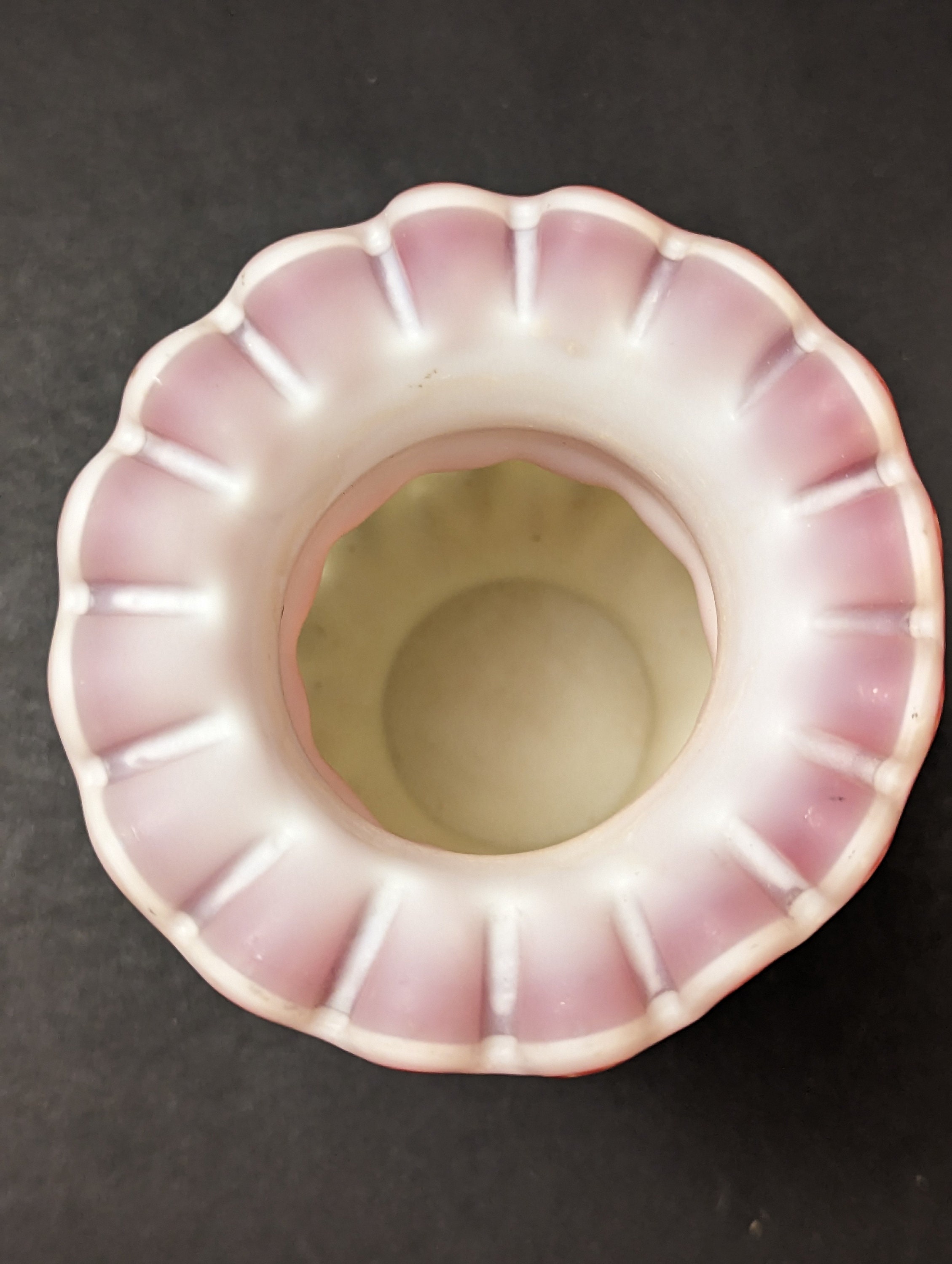 Kanawha Glass Co. Slag Vase - Etsy