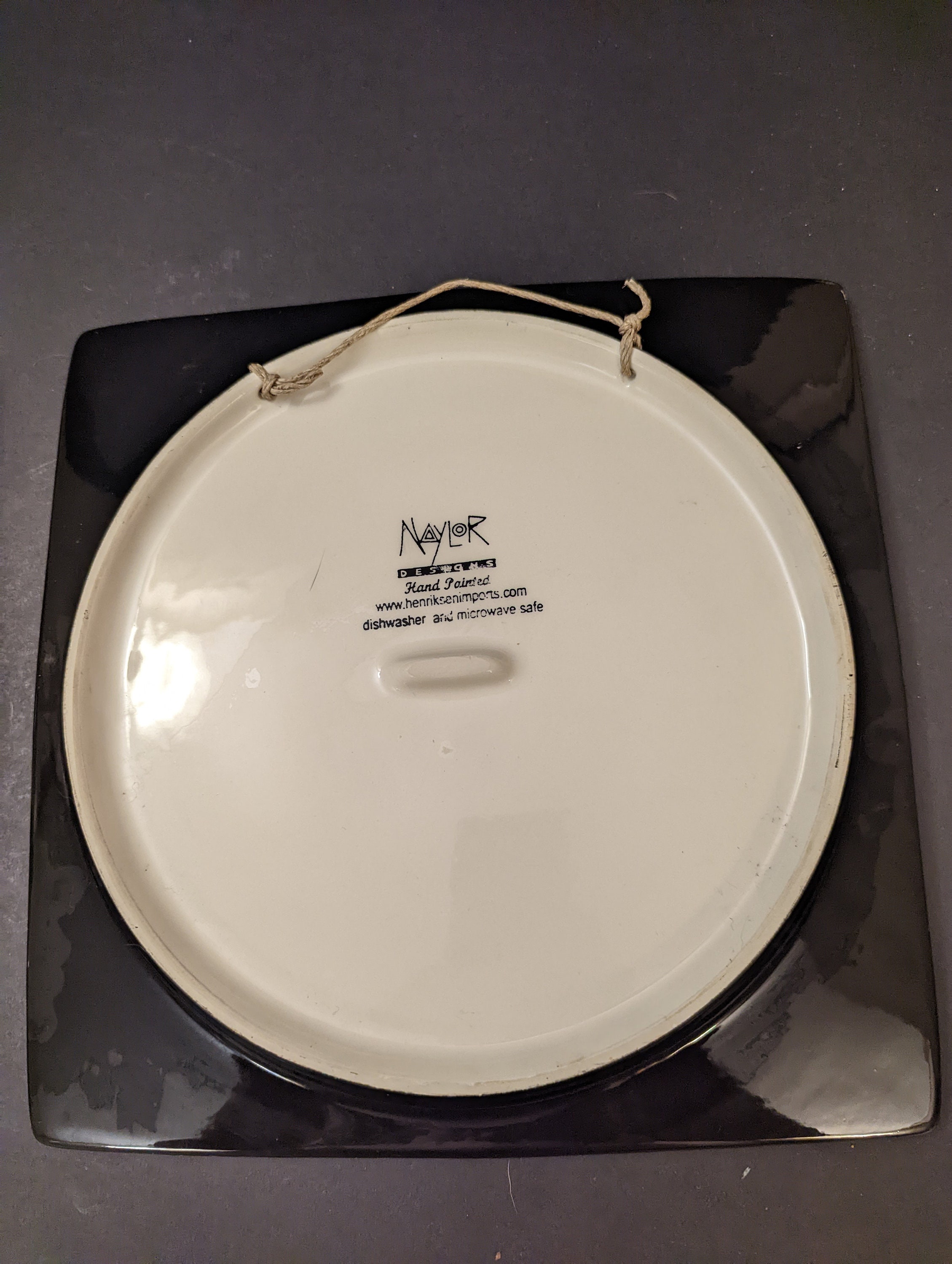 Mary Naylor Decorative Cat Plates Wall Hangings Funny Bright Kitchen ...