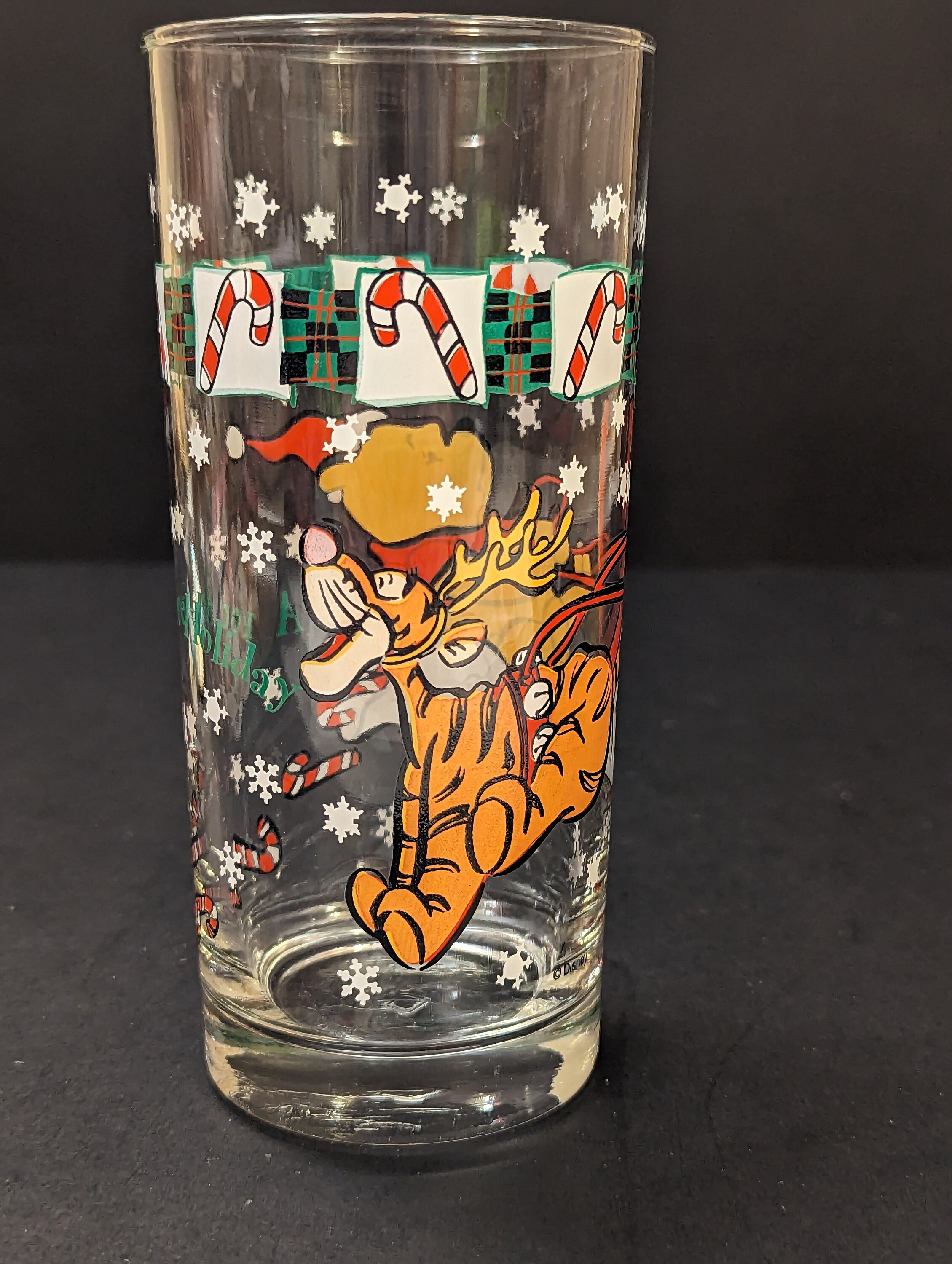 Winnie the Pooh Santa With Tigger Reindeer Tumbler Anchor - Etsy