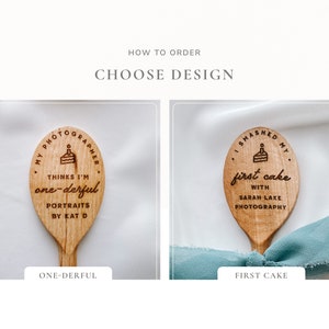 Cake Smash Spoon Photographer Gift Cake Smash Prop Client Gift ...
