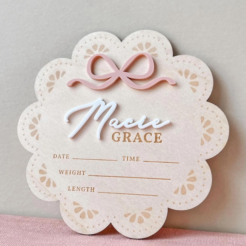 Scalloped Hospital Sign - Etsy UK