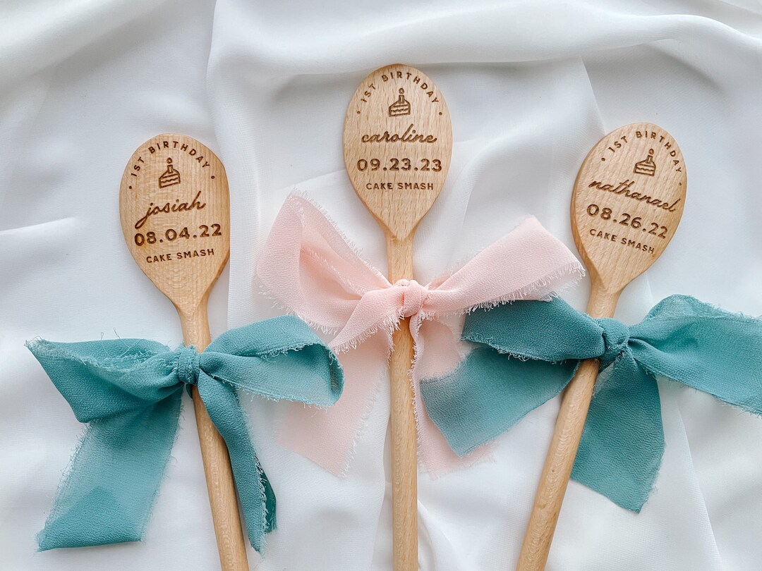 Baby First Birthday Cake Smash 1st Birthday Decor Smash Cake Spoon ...