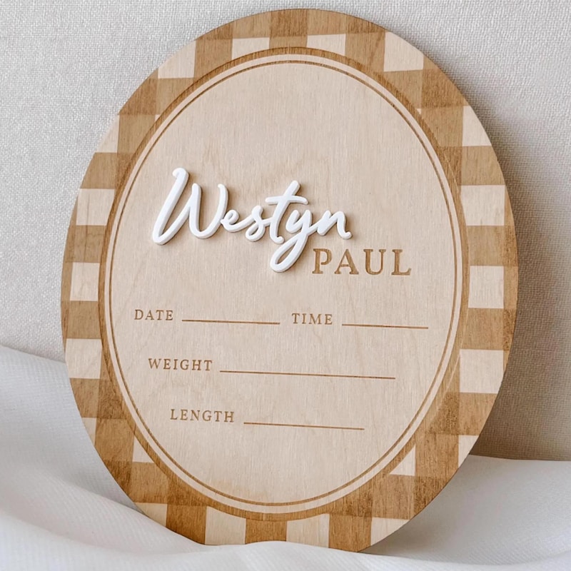 Handpainted Baby Name Signs - Etsy