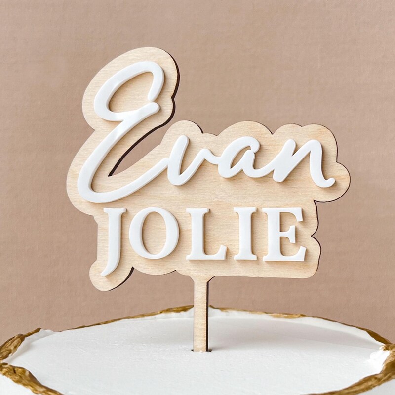 Name Cake Topper - Etsy