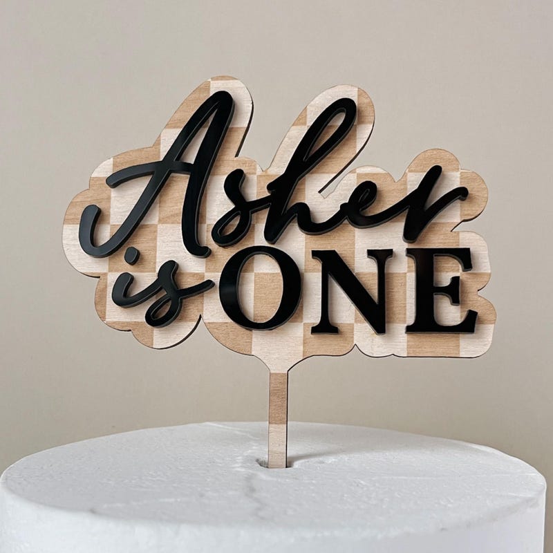 Boy Cake Topper - Etsy