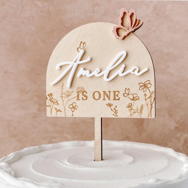 Butterfly Cake Topper - Etsy