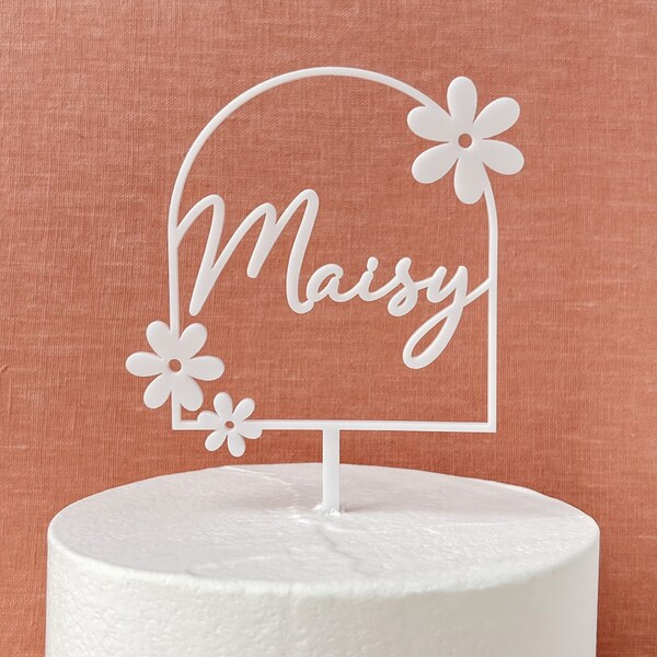 Daisy Cake Topper - Etsy