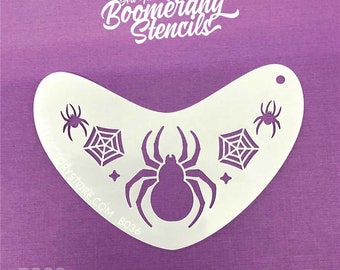 Boomerang Face Paint Stencil by Art Factory Star Crown B033 - Etsy