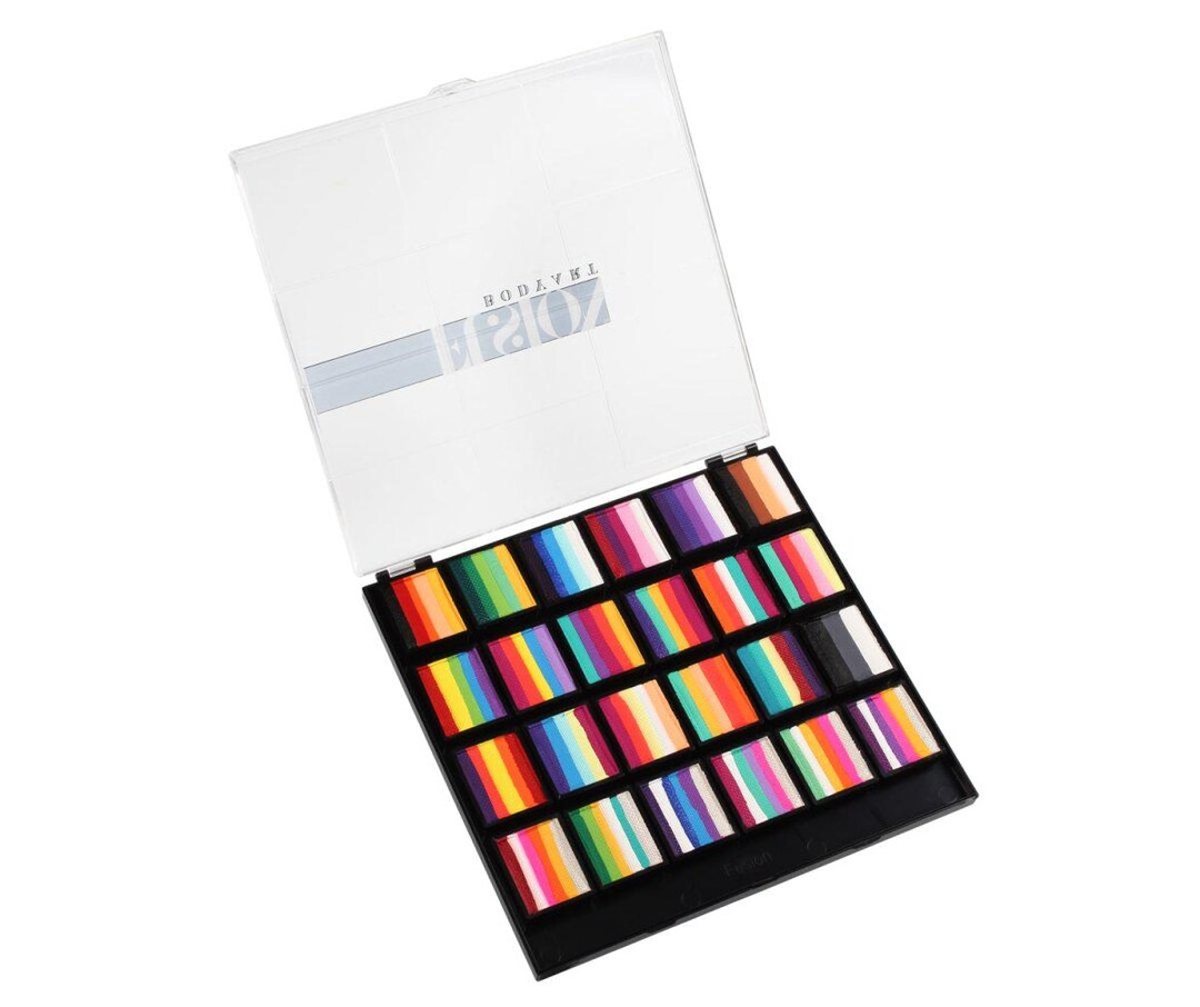 Face Paint - Fusion One Stroke Palette – Rainbow Paradise - Etsy