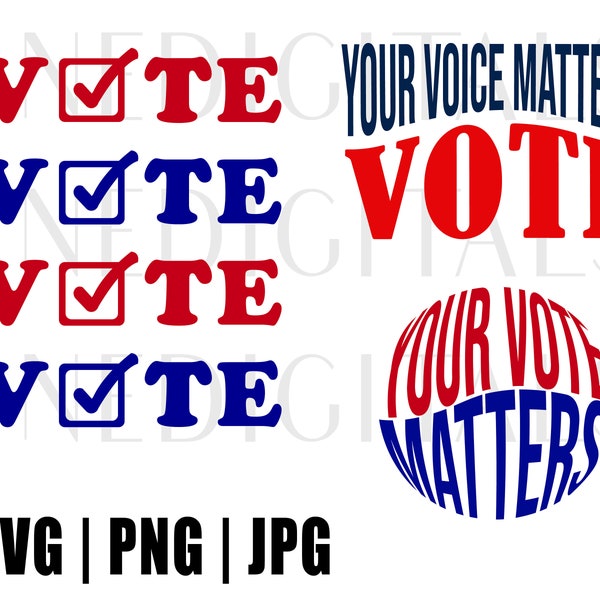 Vote Svg - Etsy