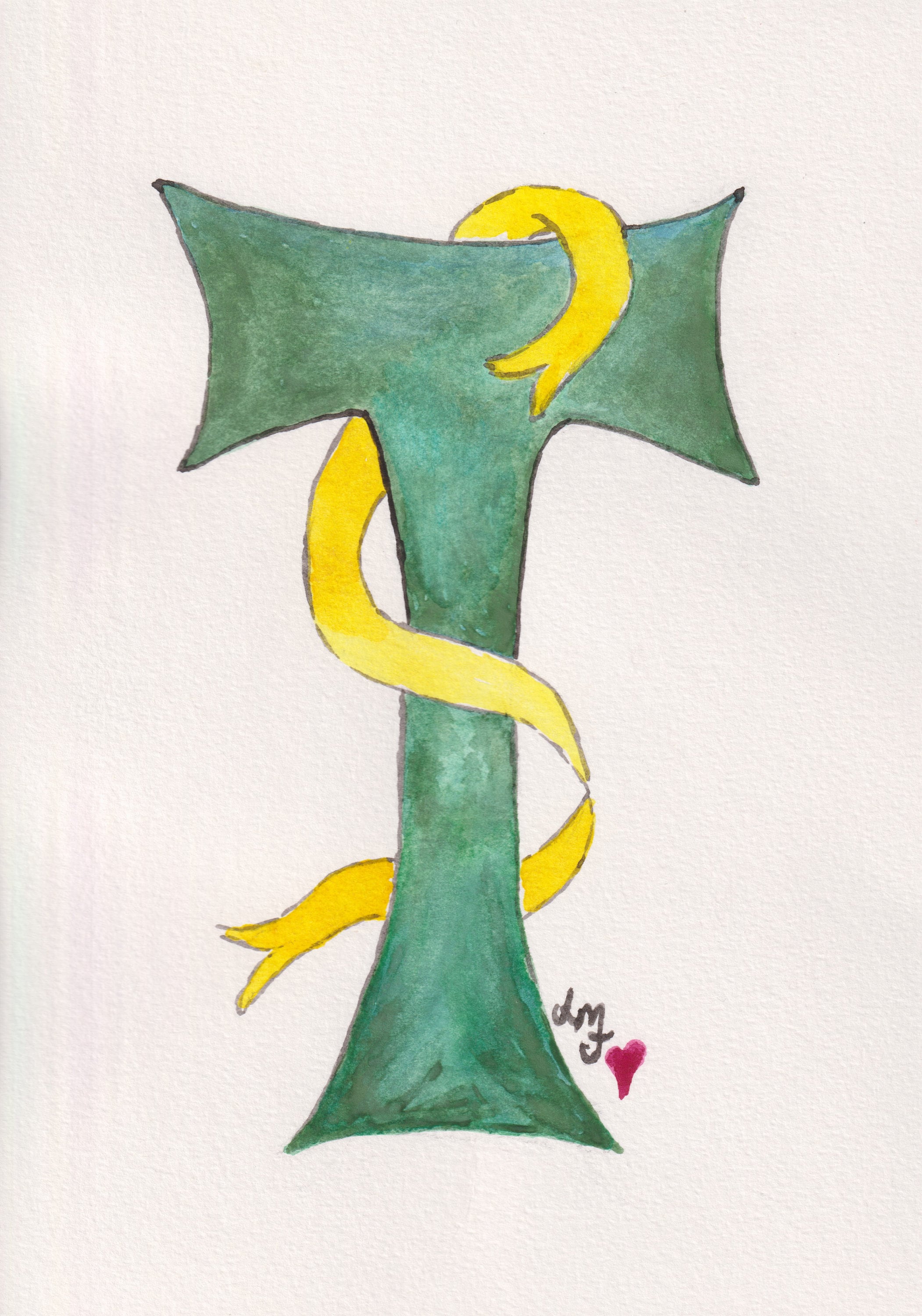 Alphabet Letter T in Watercolor - Etsy UK
