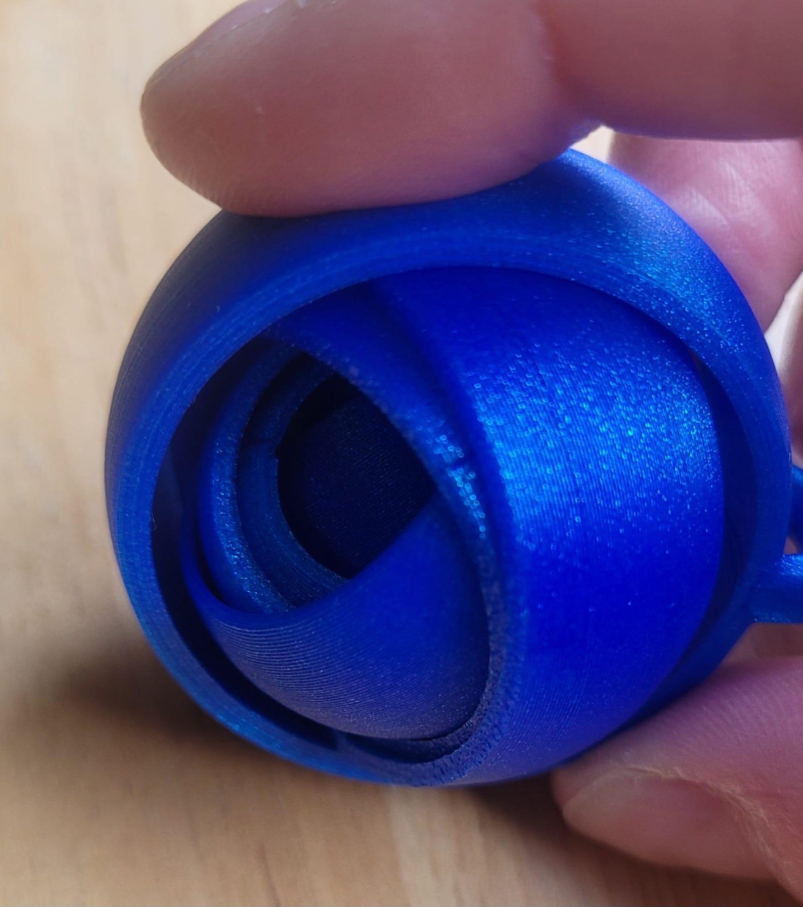 3D Printed Keyring Gyro Fidget Spinner - Etsy