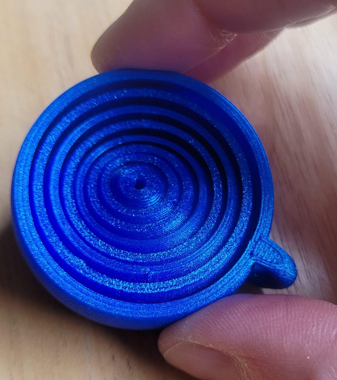 3D Printed Keyring Gyro Fidget Spinner - Etsy